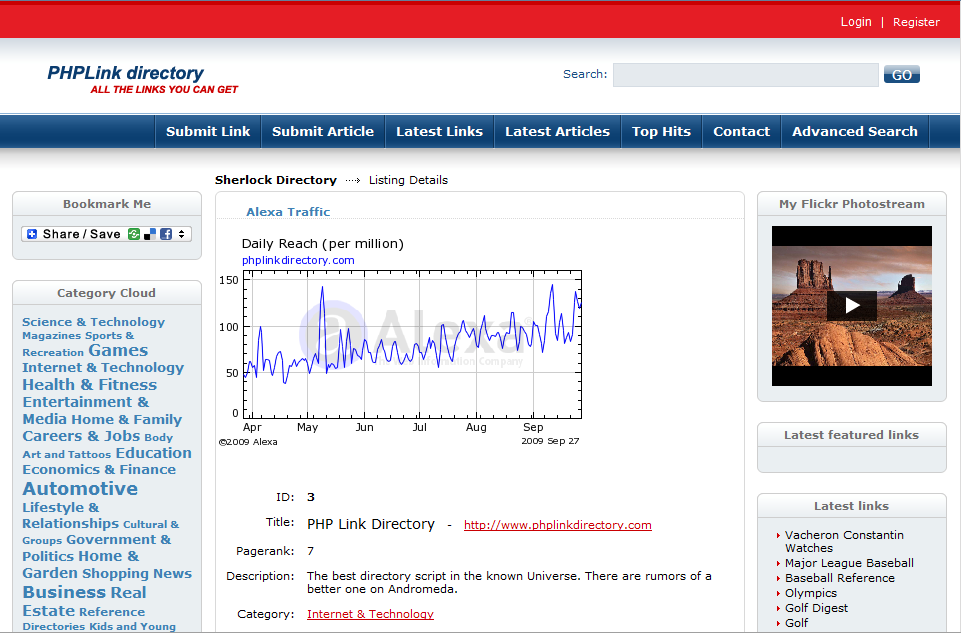 Php Link Directory Script Create A Directory On Your Site